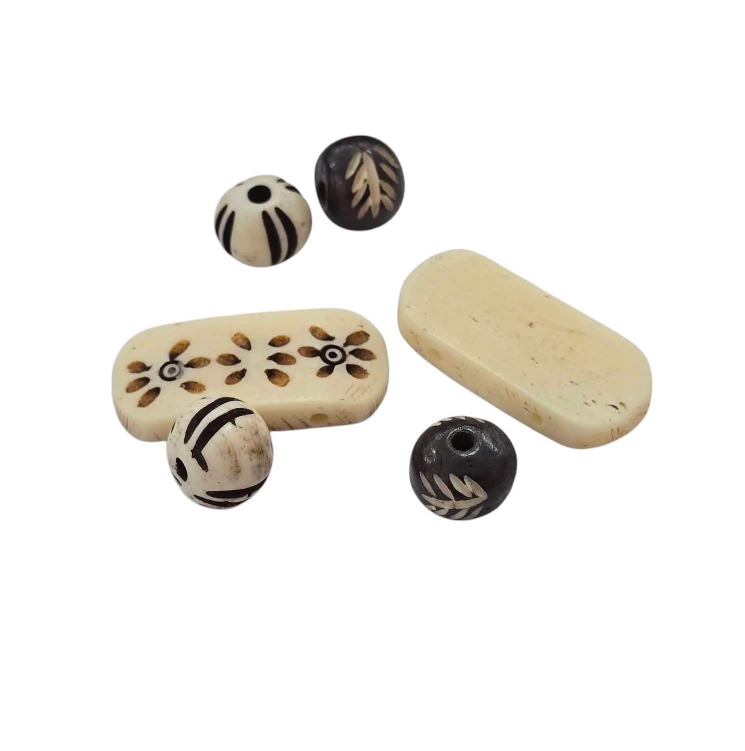 Bone Beads – Handcrafted Natural Beads for Jewelry & Crafts – Balzar ...